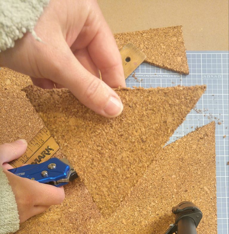 Mini Cork Triangles • Holly Grace