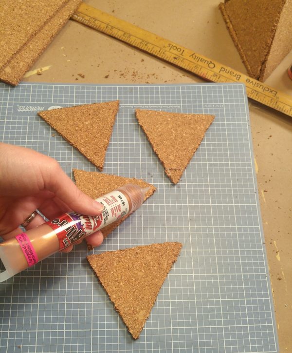 Mini Cork Triangles • Holly Grace