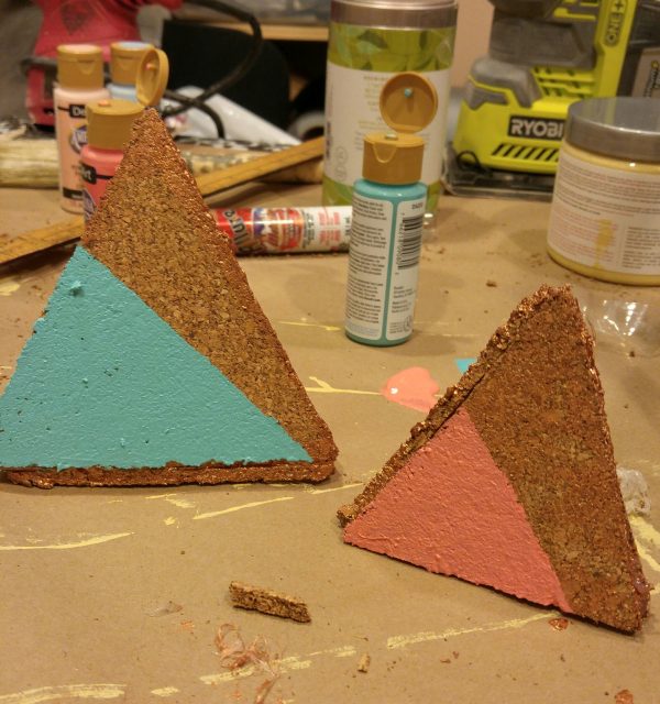 Mini Cork Triangles • Holly Grace