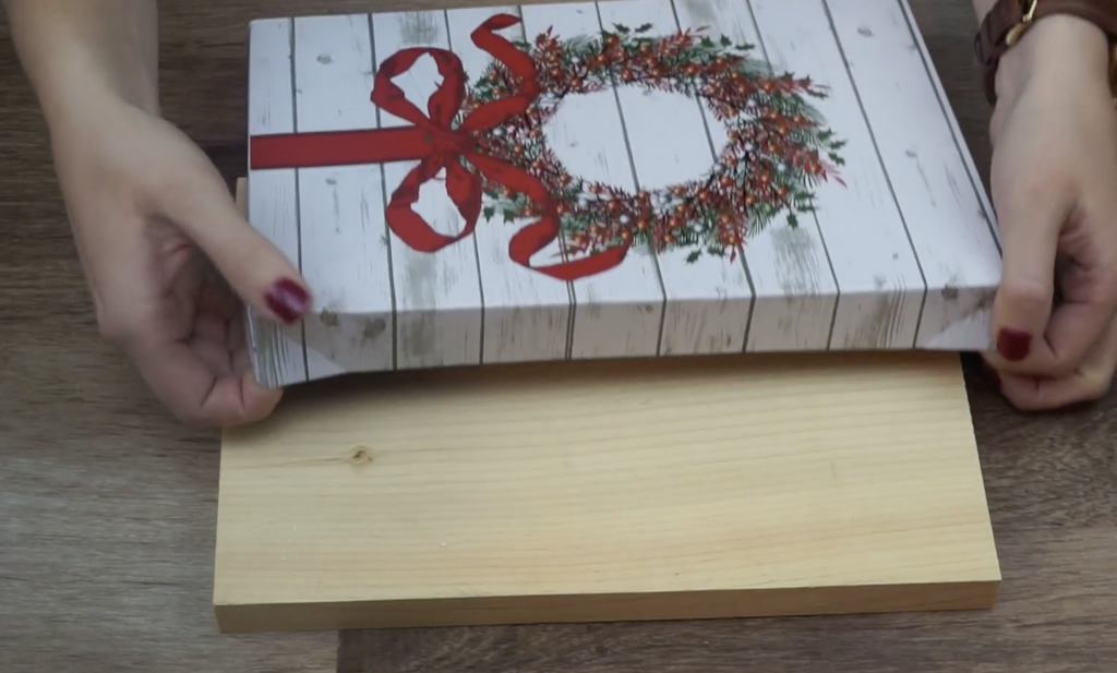 DIY Christmas Gift Box Sign • Holly Grace