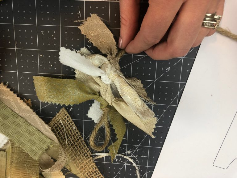 DIY Spring Rag Banner • Holly Grace