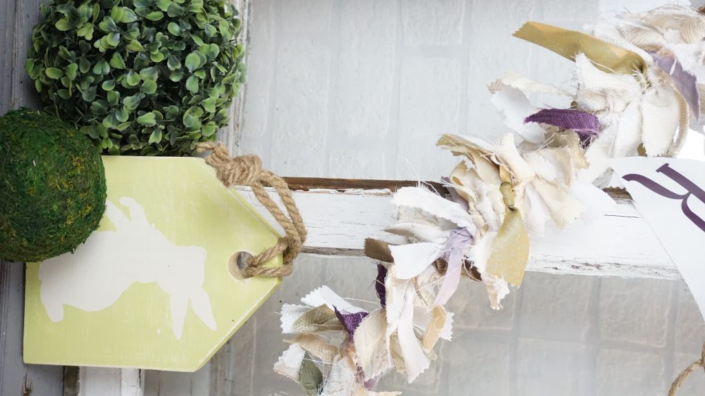 DIY Spring Rag Banner • Holly Grace