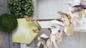 DIY Spring Rag Banner • Holly Grace