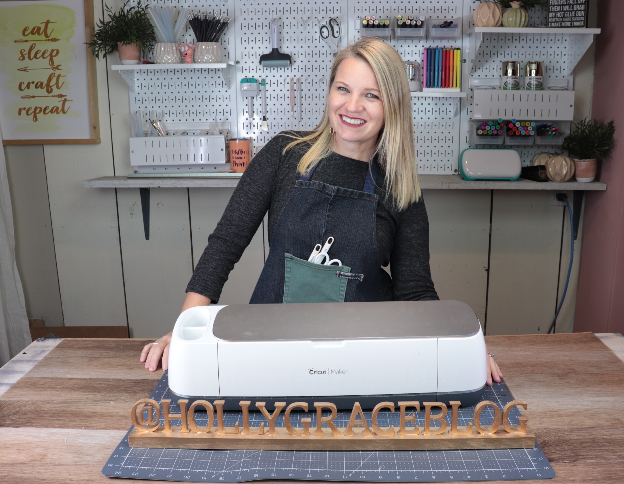 My Cricut Side Hustle that Launched My Career • Holly Grace